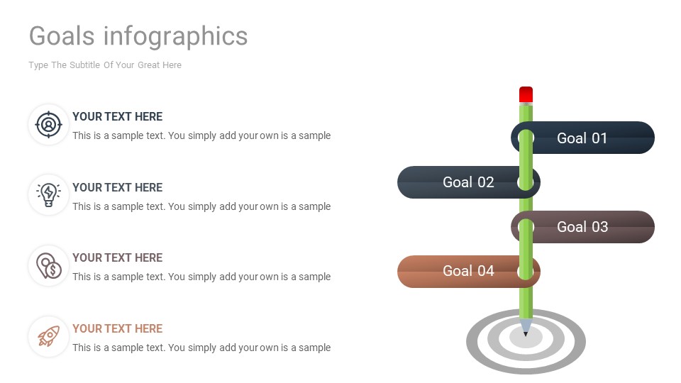 GOALS - Google Slides Infographics Slides by SOOZ_ART | GraphicRiver
