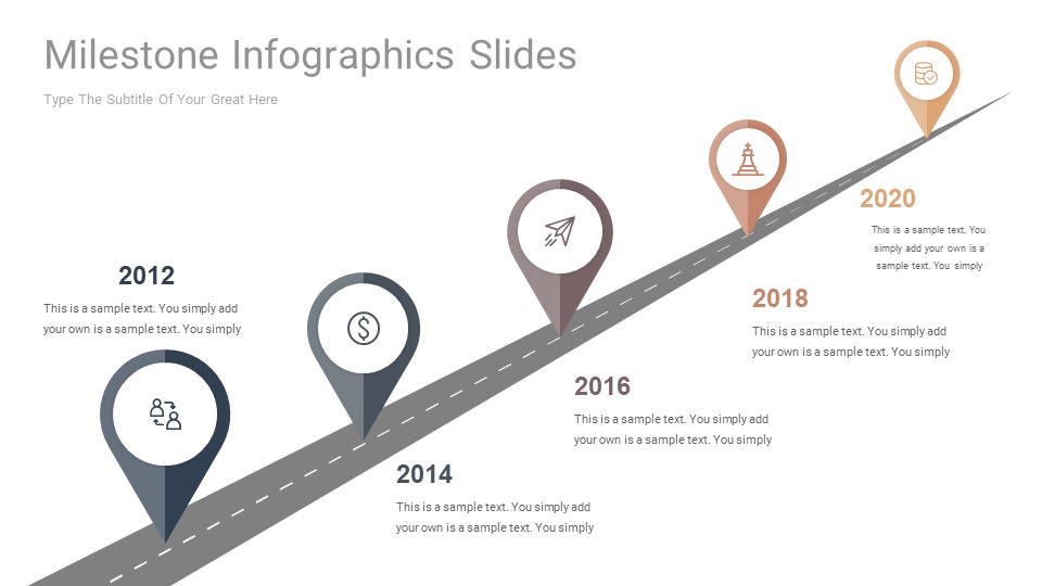 Milestone Google Slides Infographics by SOOZ_ART | GraphicRiver