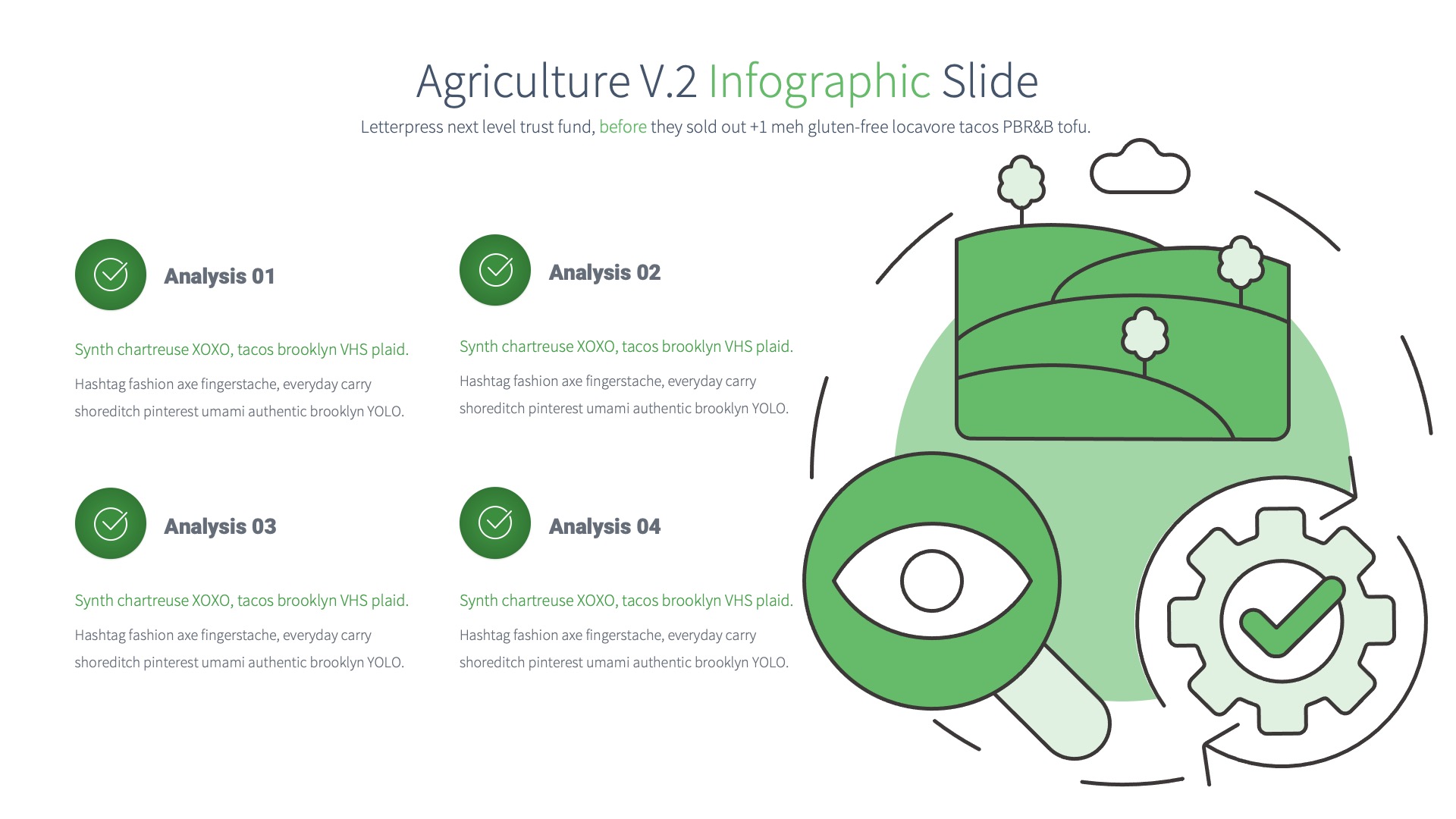 Agriculture V.2 - PowerPoint Infographics Slides, Presentation Templates