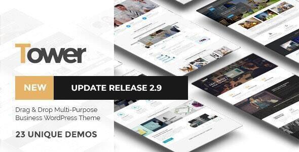 Tower | Business WordPress by code-less | ThemeForest