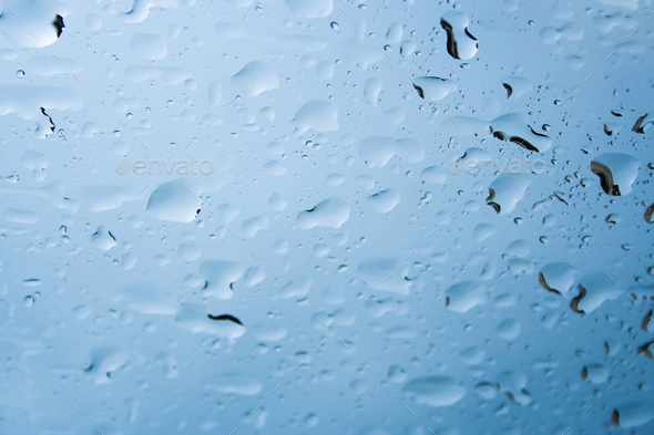 Water drops on window glass Stock Photo by EnriqueMicaelo | PhotoDune