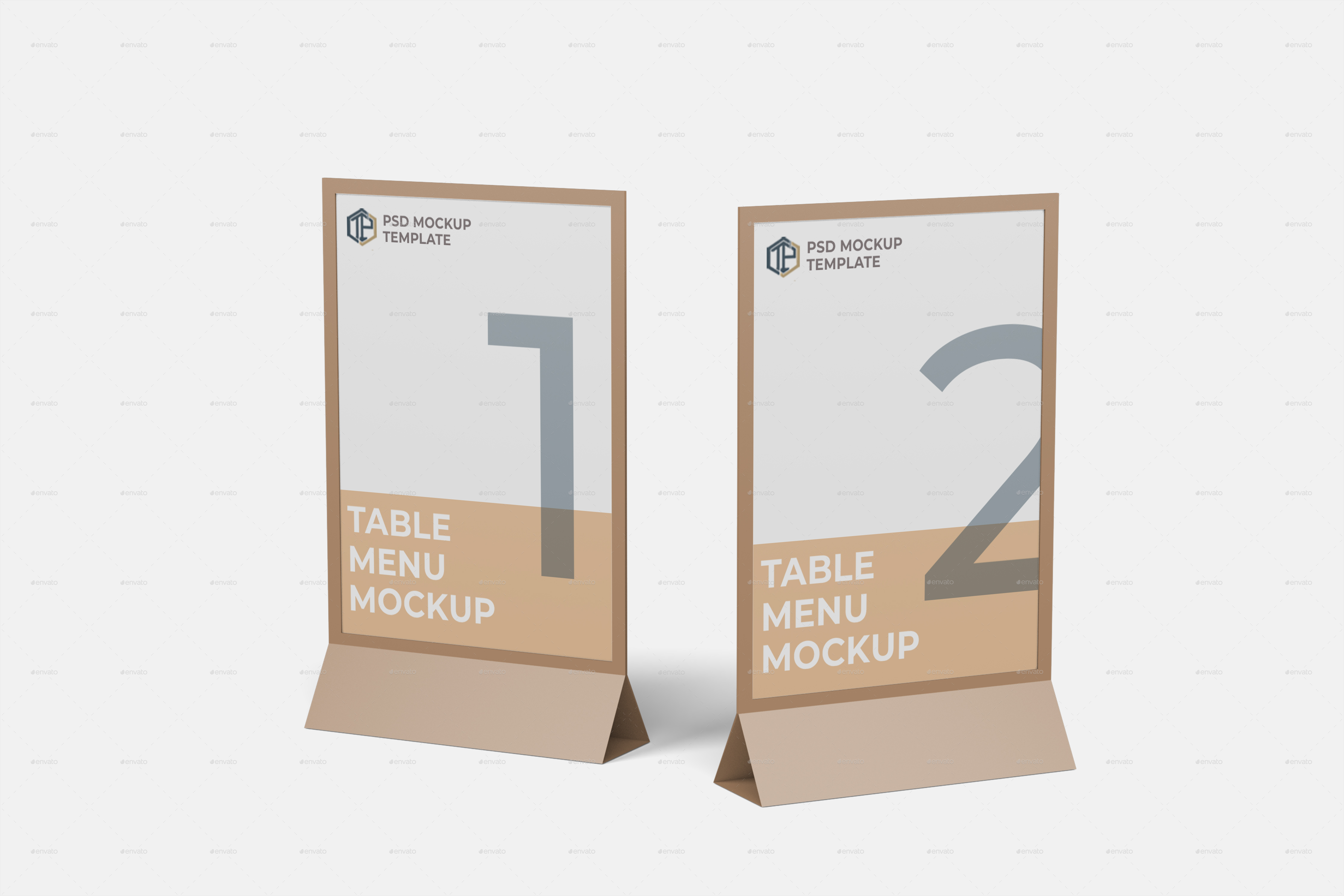 Table Menu Mockup, Graphics | GraphicRiver