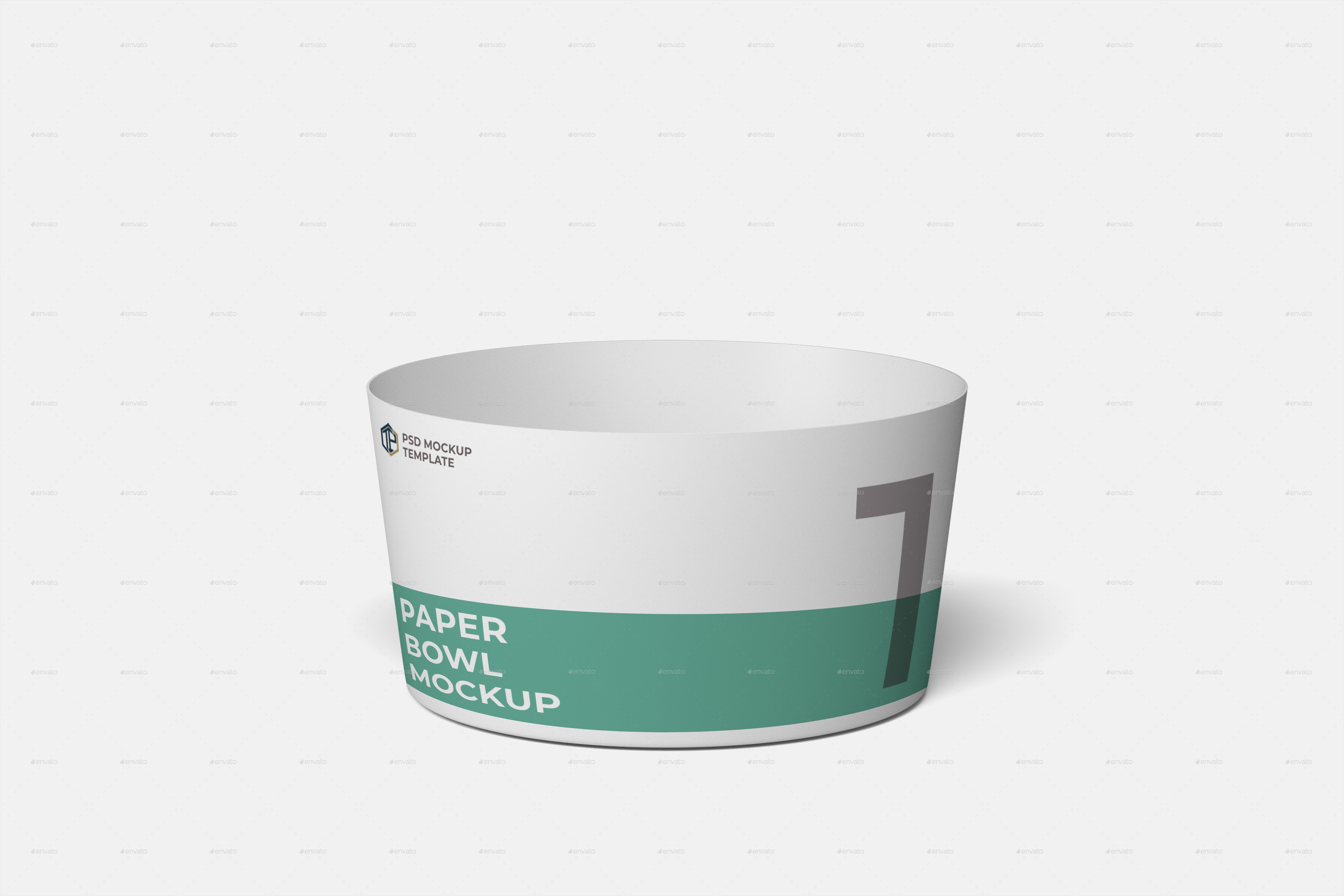 Paper Bowl Mockup, Graphics | GraphicRiver