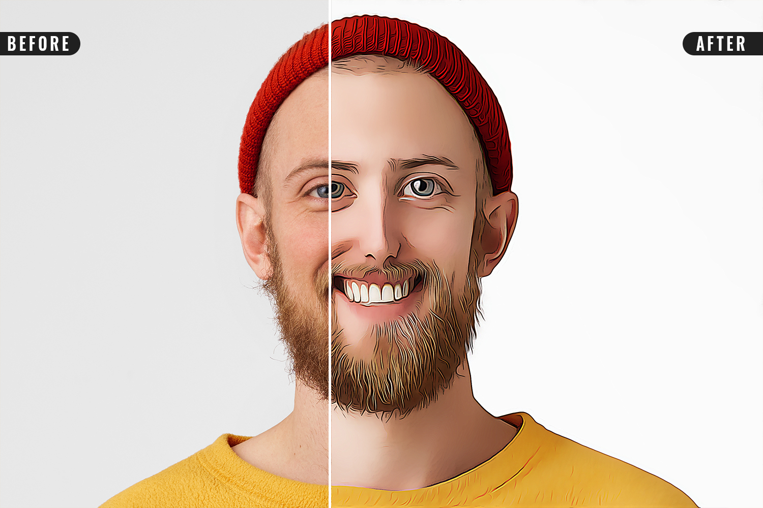 Cartoon Photo Effect, Add-ons | GraphicRiver