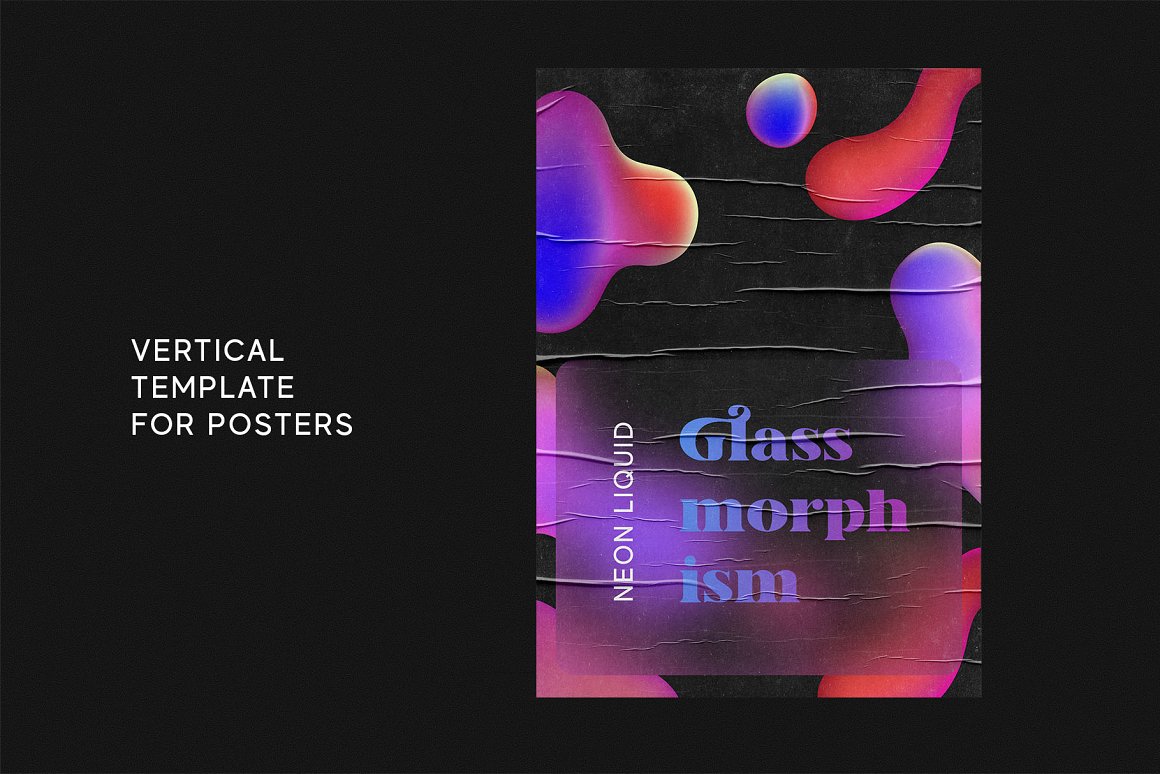 Glassmorphism Effect for Photoshop, Add-ons | GraphicRiver