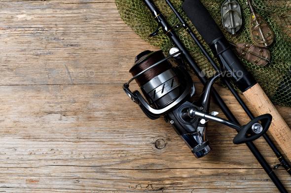 Fishing tackle Stock Photo by gresei | PhotoDune
