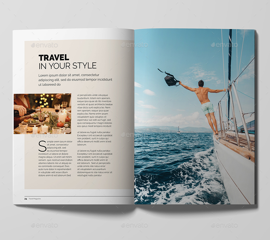 Lifestyle Magazine Template, Print Templates | GraphicRiver