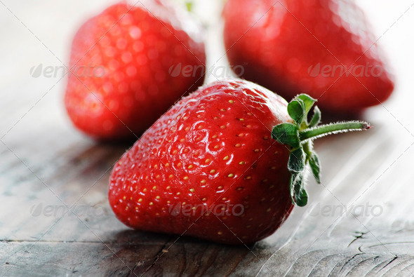 Strawberries Stock Photo by hitdelight | PhotoDune
