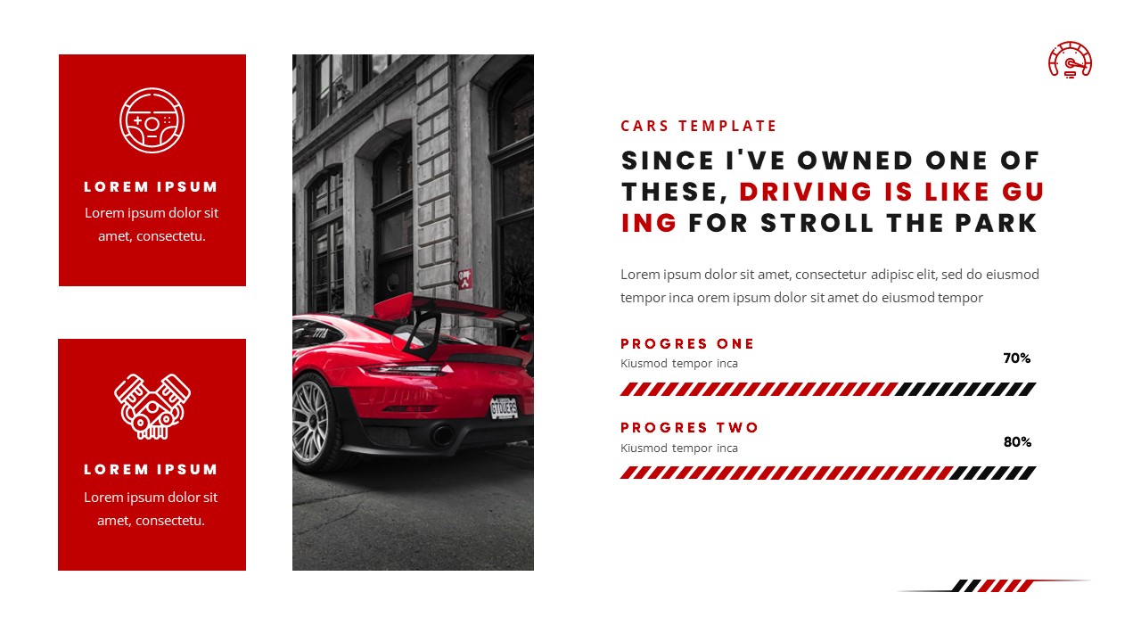 Mecars - Car Dealer Automotive Google Slides Template, Presentation ...