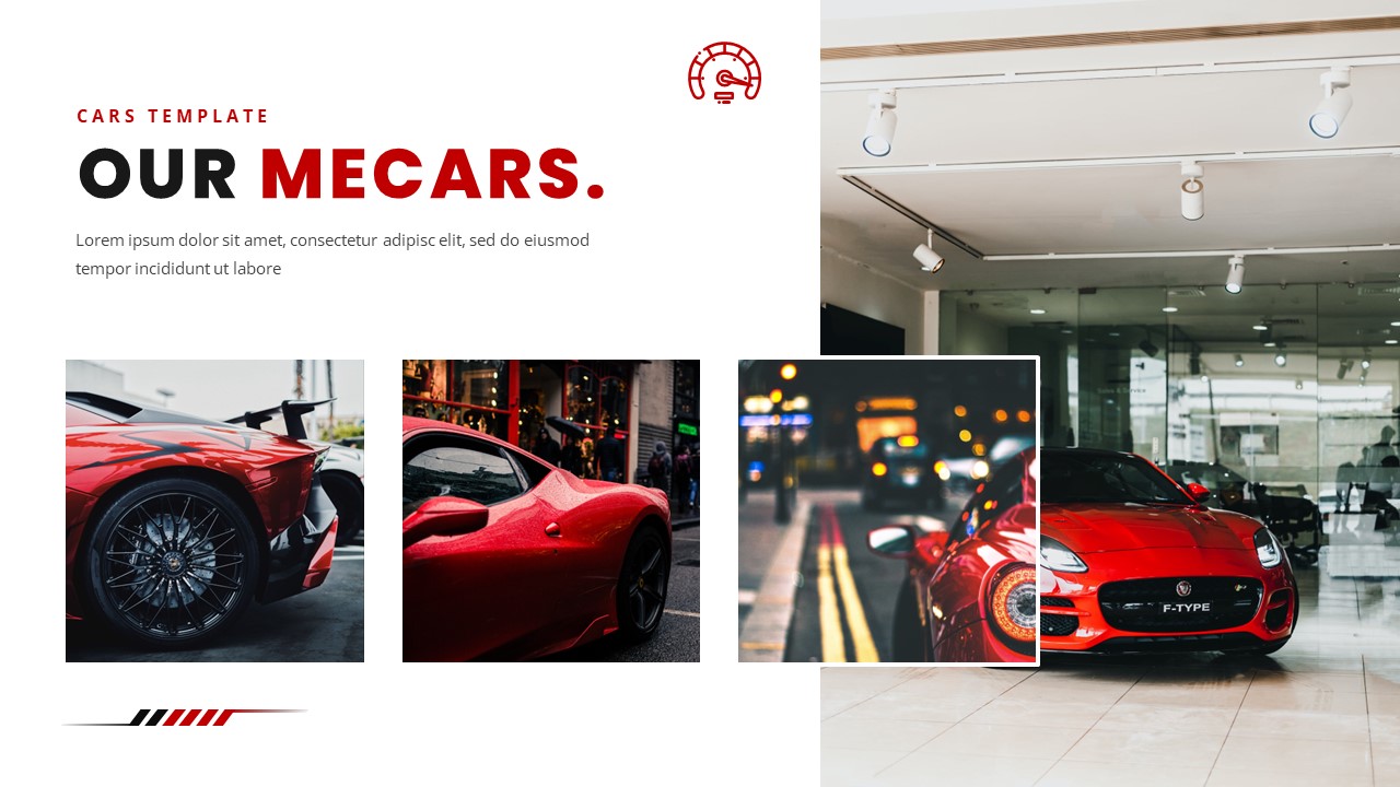 Mecars - Car Dealer Automotive Google Slides Template, Presentation ...