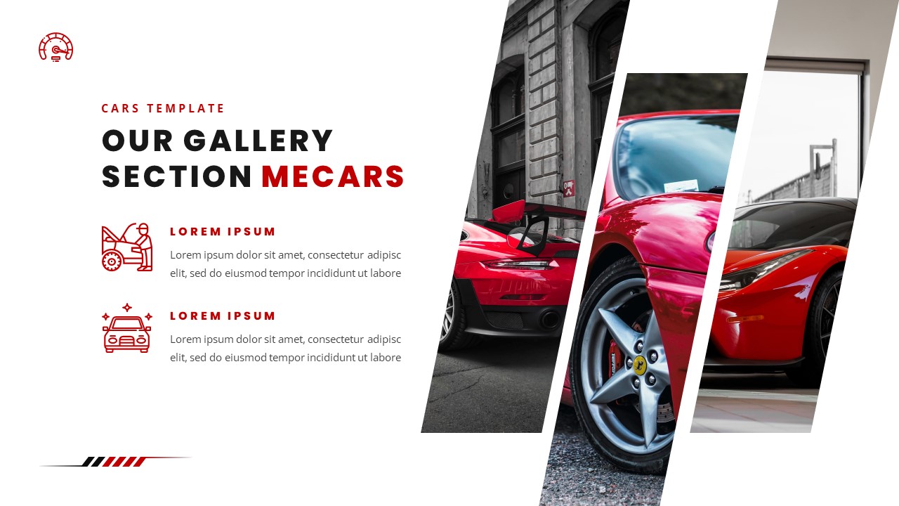 Mecars - Car Dealer Automotive Google Slides Template, Presentation ...