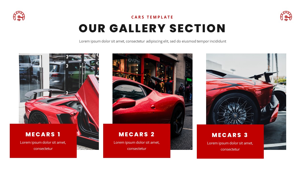 Mecars - Car Dealer Automotive Google Slides Template, Presentation ...
