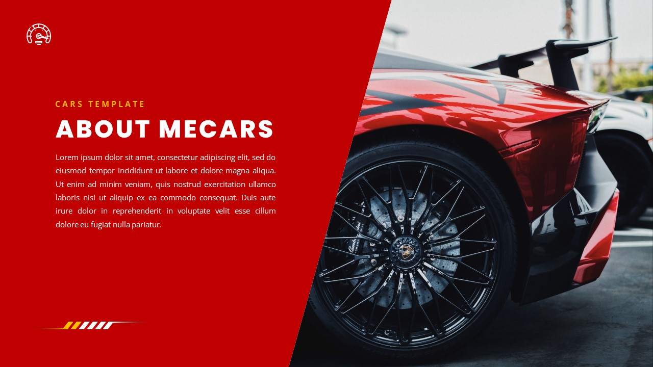 Mecars - Car Dealer Automotive Google Slides Template, Presentation ...