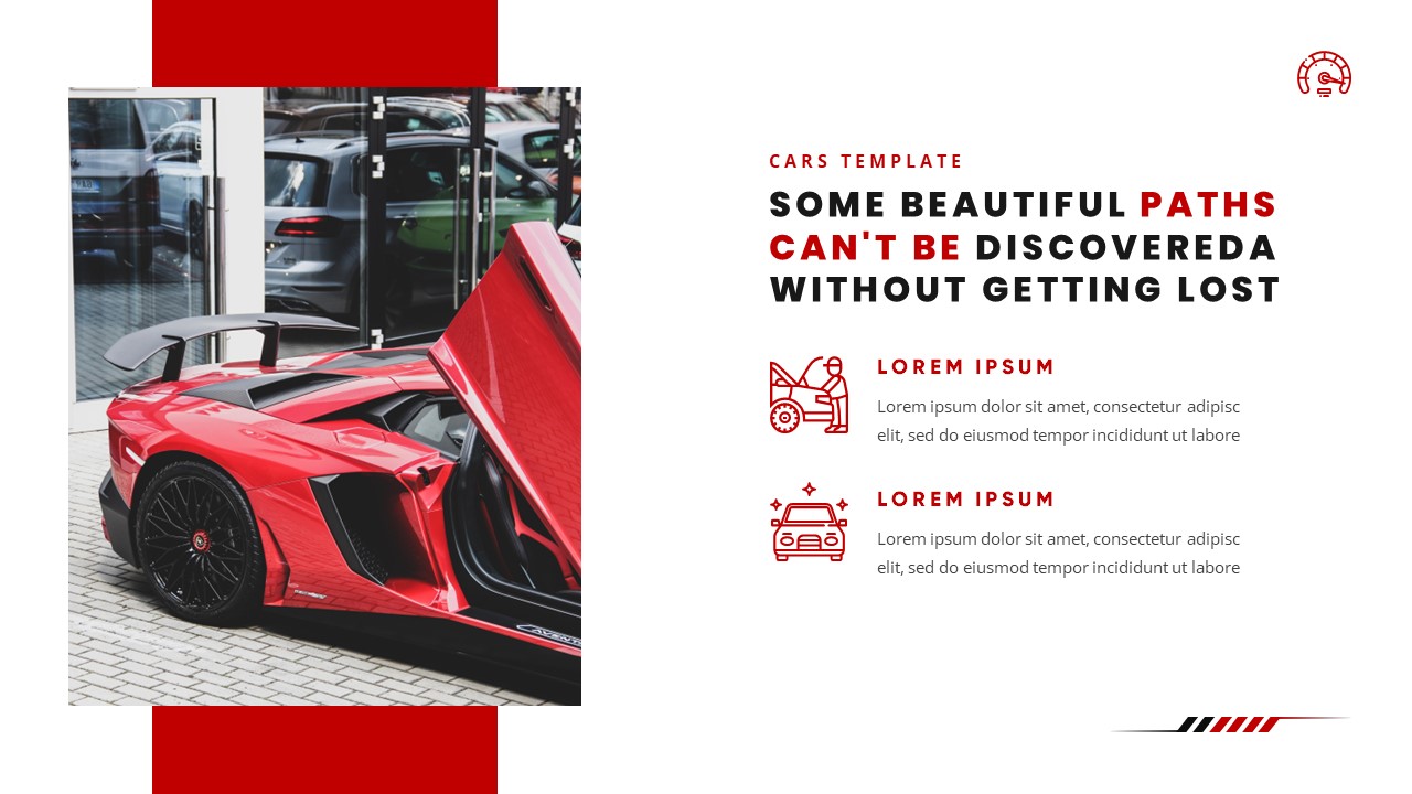 Mecars - Car Dealer Automotive Google Slides Template, Presentation ...