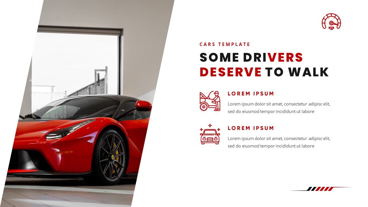 Mecars - Car Dealer Automotive Google Slides Template, Presentation ...