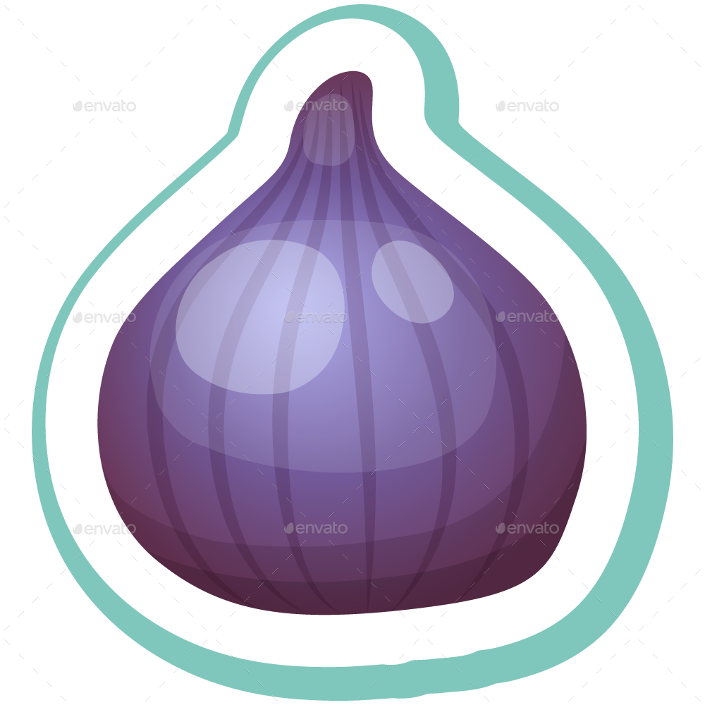 Fruit stickers vector icons set, Vectors | GraphicRiver