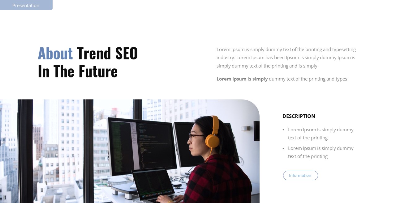 SEO Strategy Power Point Template, Presentation Templates | GraphicRiver