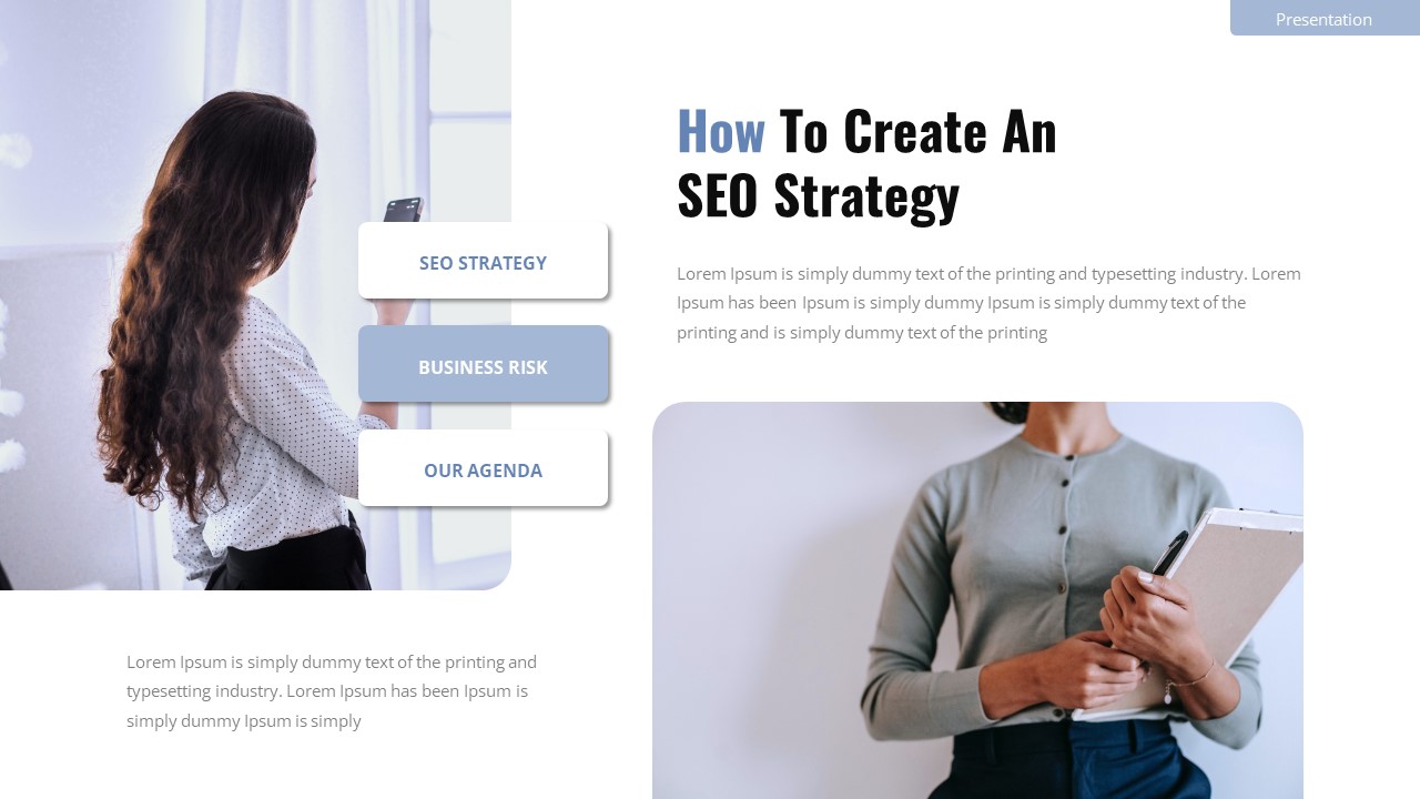 SEO Strategy Power Point Template, Presentation Templates | GraphicRiver