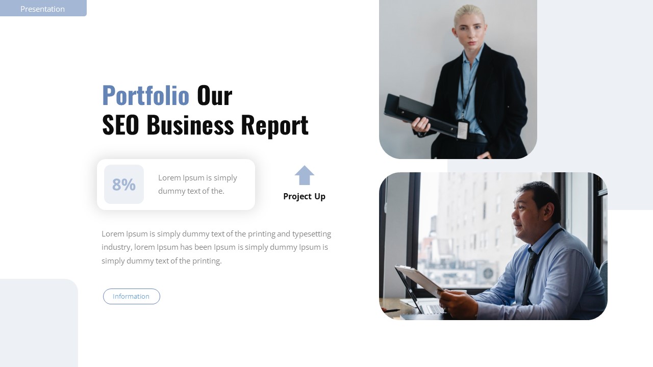 SEO Strategy Power Point Template, Presentation Templates | GraphicRiver