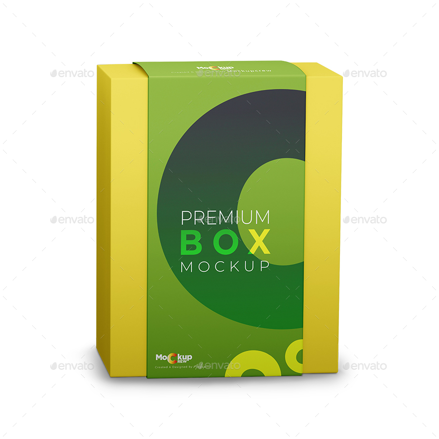 Premium Box Mockup, Graphics | GraphicRiver