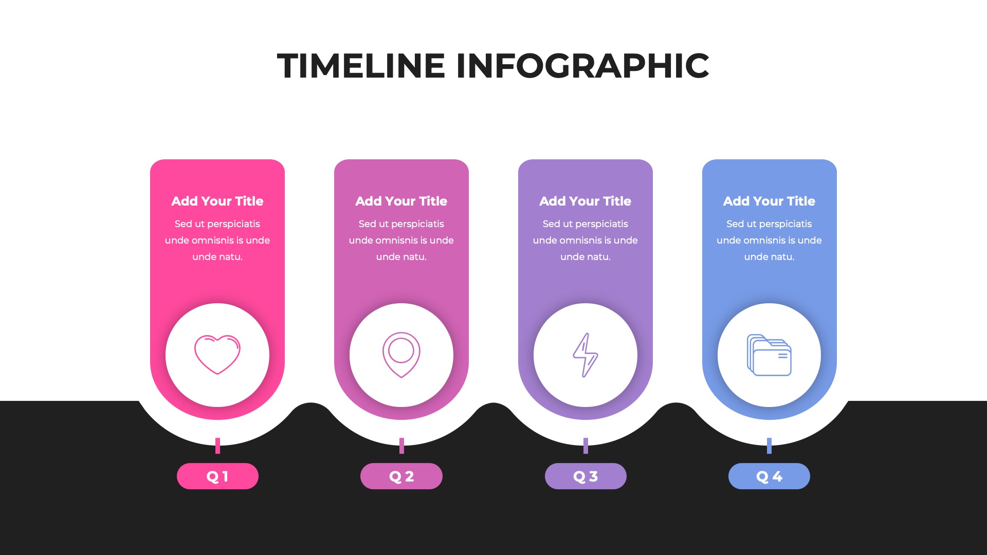 Project Timeline Infographic PowerPoint Slides Library, Presentation ...