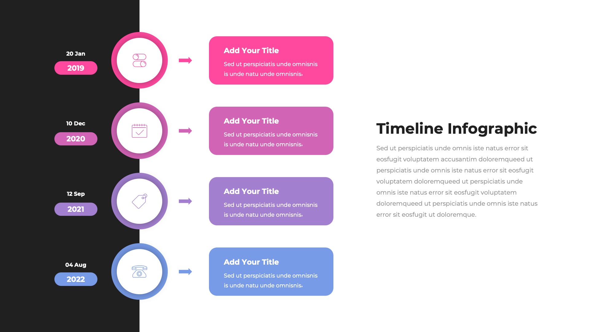 Project Timeline Infographic PowerPoint Slides Library, Presentation ...