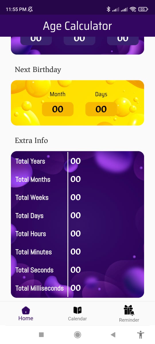 FACA - Flutter Age Calculator App by Meta-Infinity | CodeCanyon