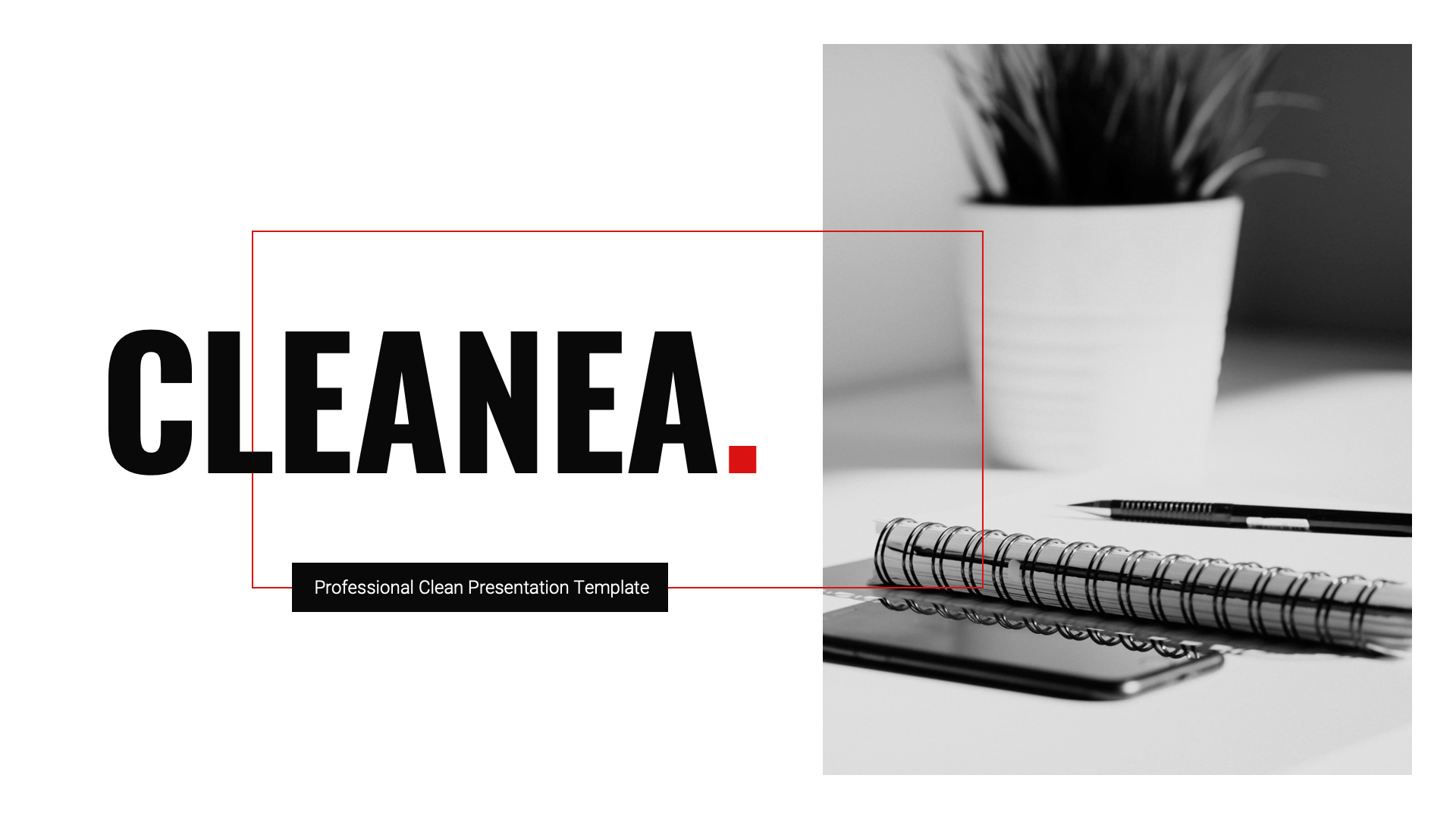 Cleanea - Professional Clean Keynote Presentation Template by fivestox