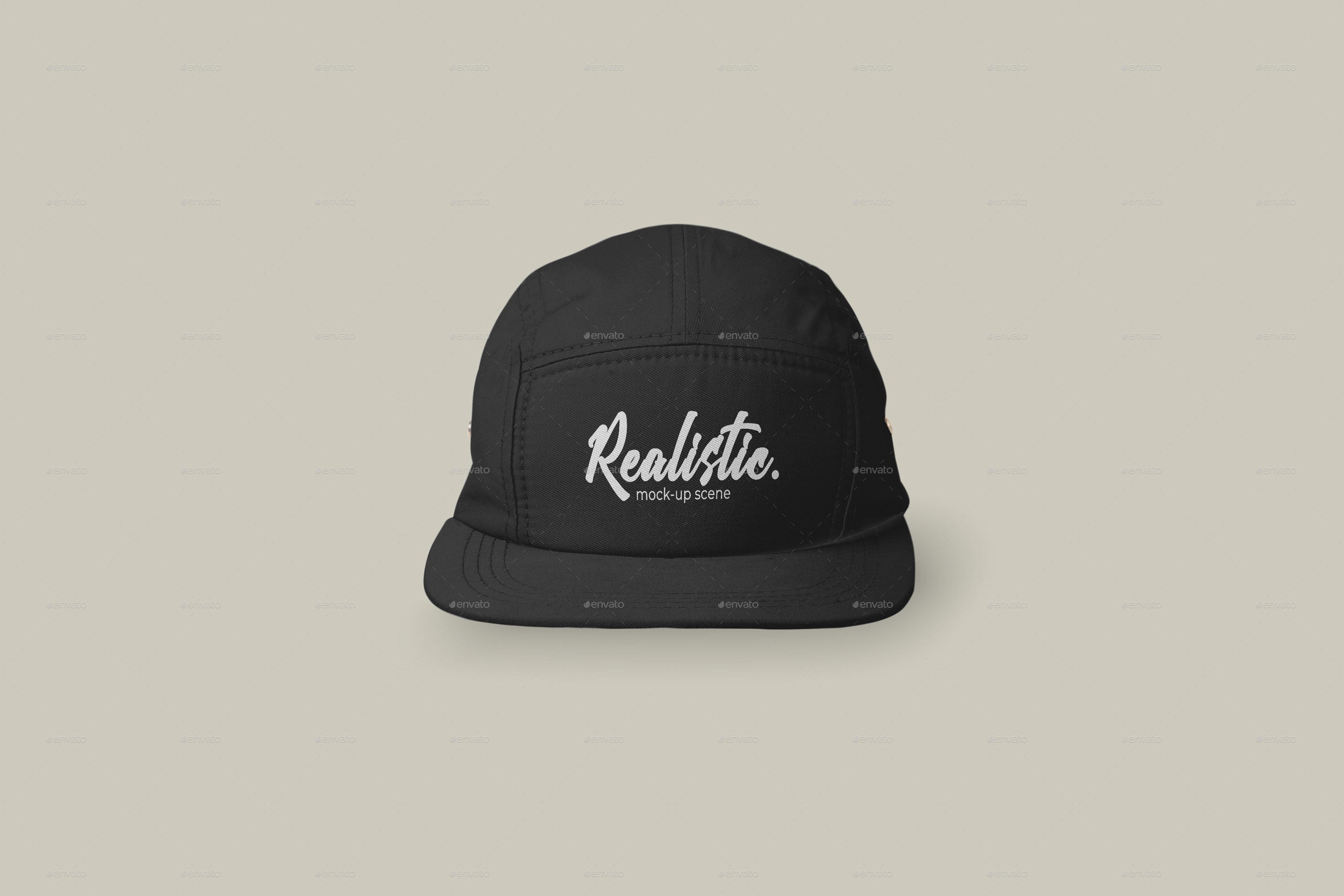 5 Panel Hat Mockup, Graphics | GraphicRiver