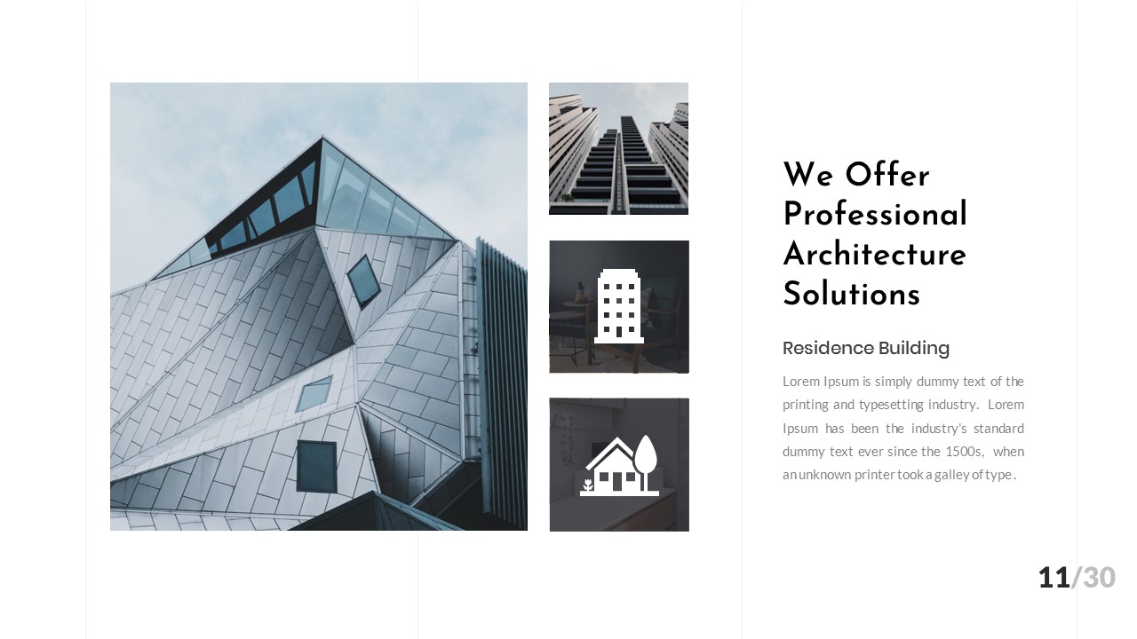 Architectura – Architecture PowerPoint Template, Presentation Templates