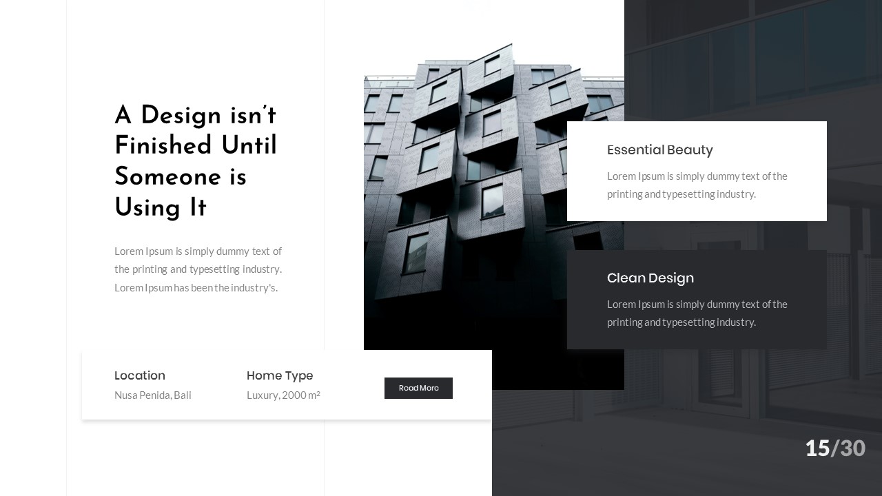 Architectura – Architecture PowerPoint Template, Presentation Templates