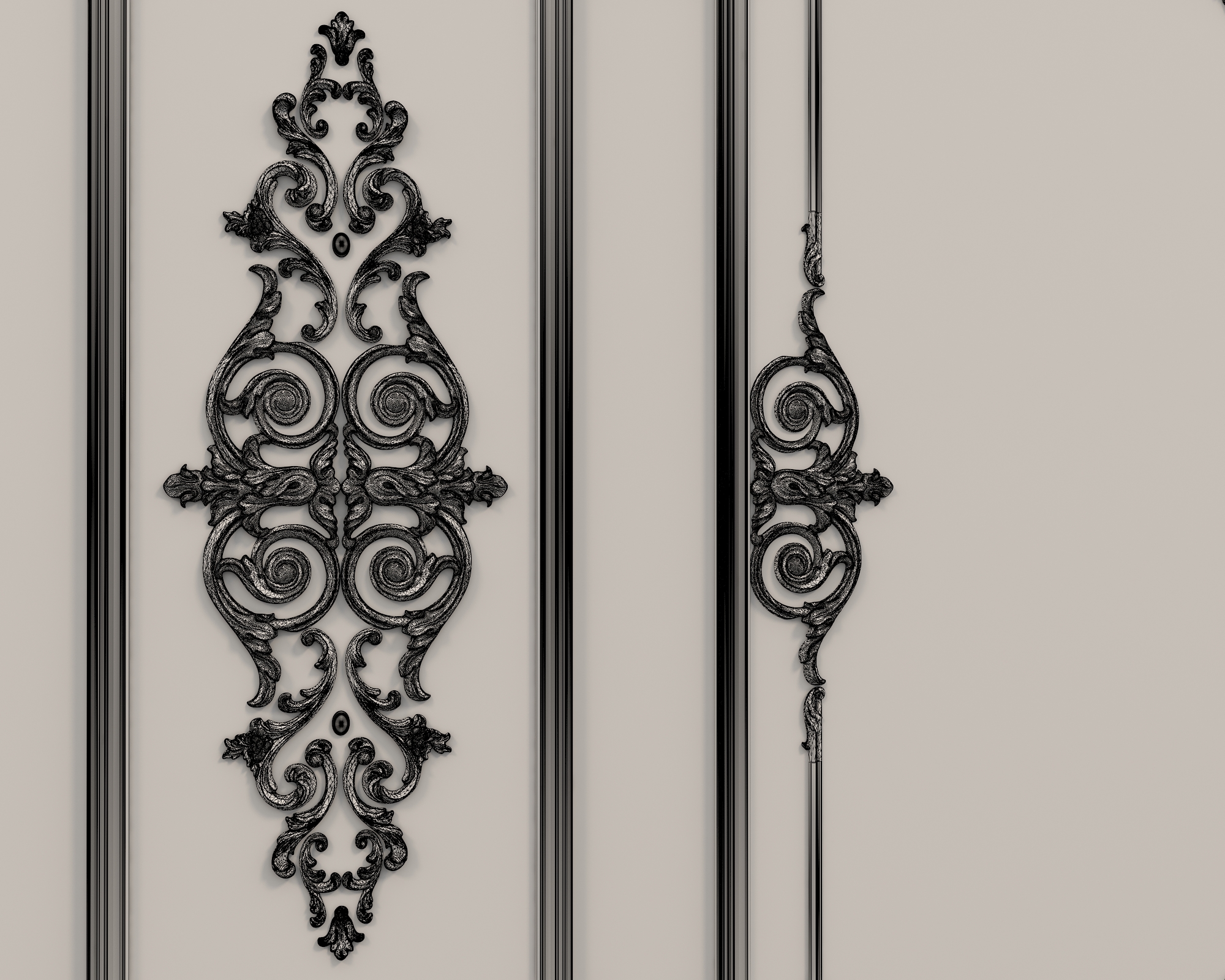 European Style Interior Wall Decoration 9 by nhattuankts | 3DOcean