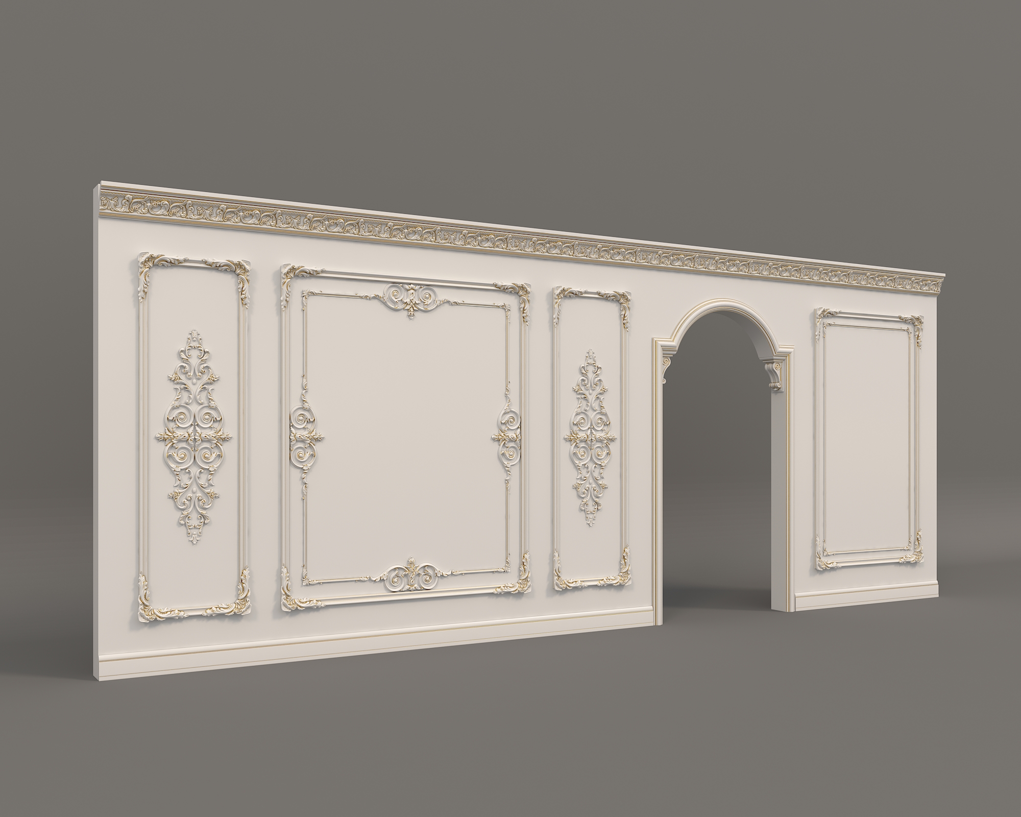 European Style Interior Wall Decoration 9 by nhattuankts | 3DOcean