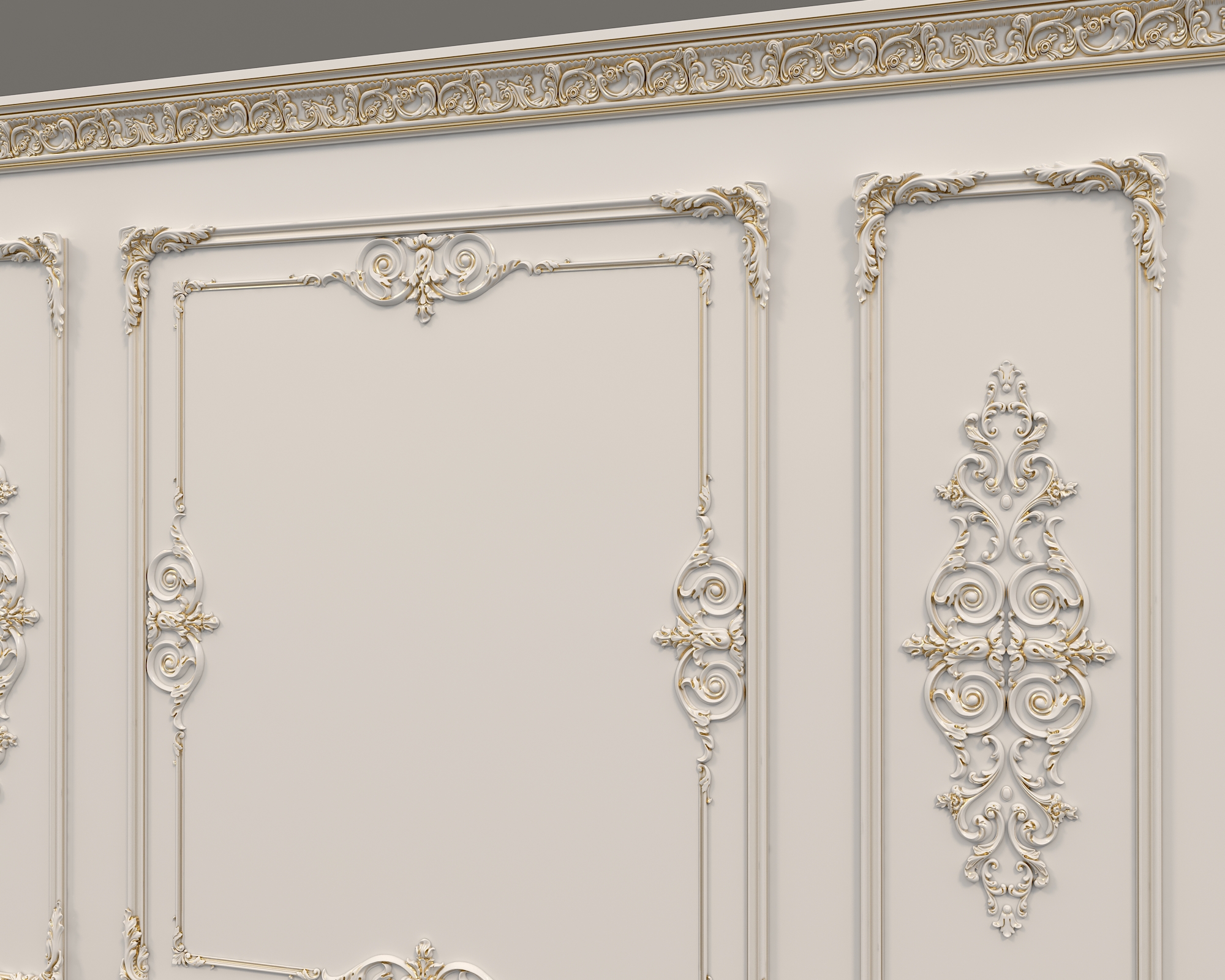 European Style Interior Wall Decoration 9 by nhattuankts | 3DOcean