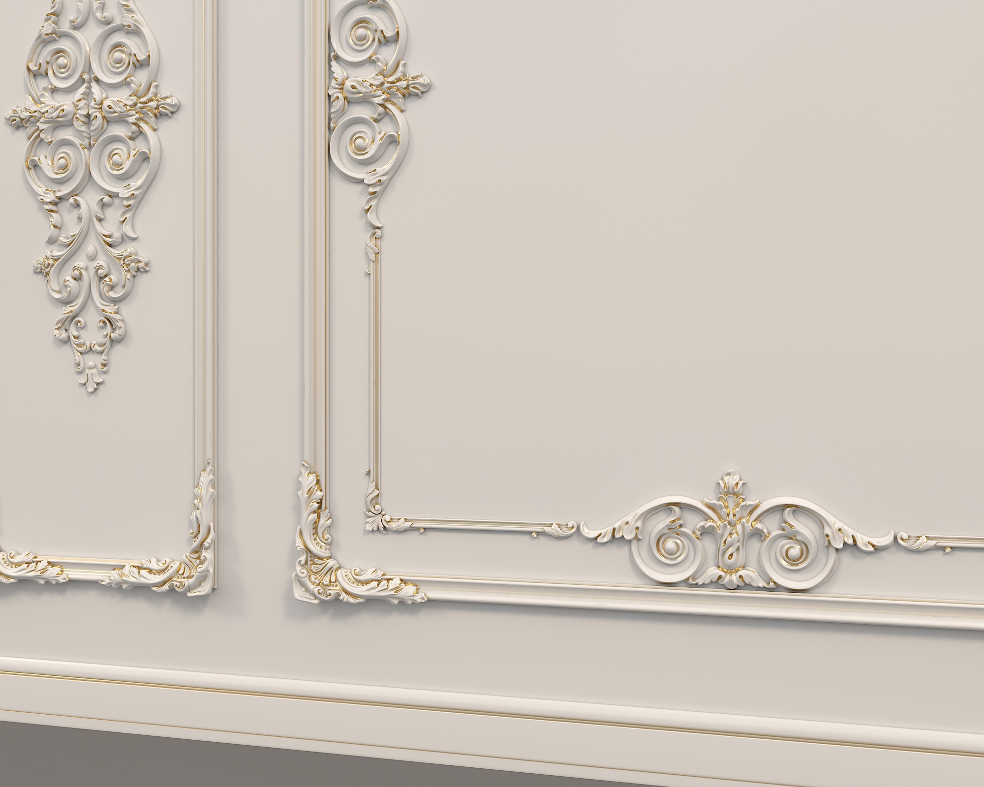 European Style Interior Wall Decoration 9 by nhattuankts | 3DOcean