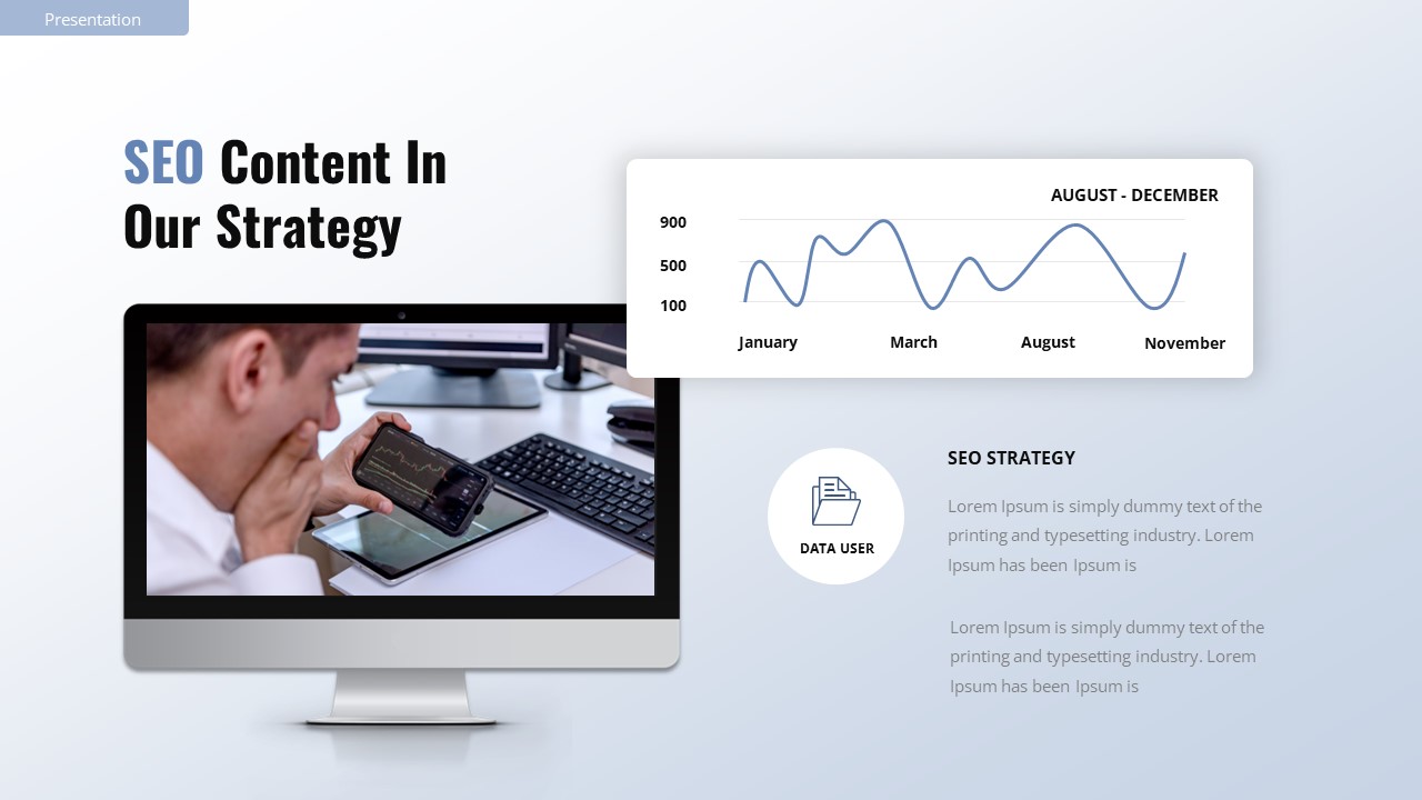 SEO Strategy Google Slide Template, Presentation Templates | GraphicRiver