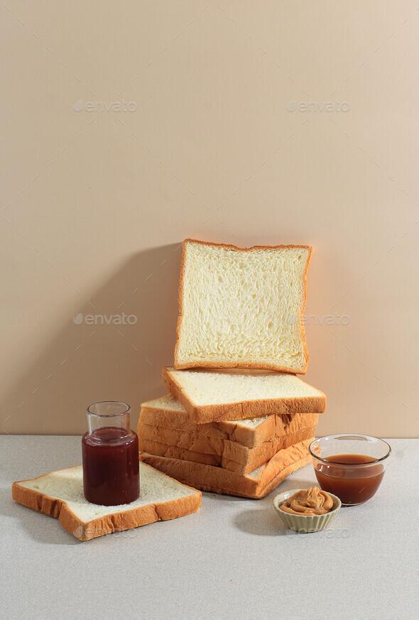 Slice White Bread Roti Tawar Stock Photo by ikadapurhangus | PhotoDune