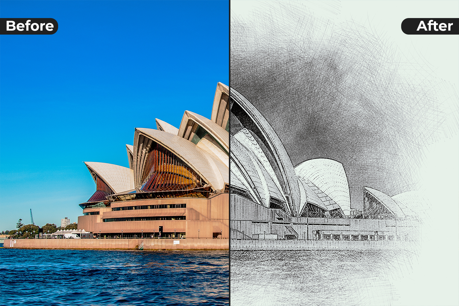 Sketch Effect Photoshop, Add-ons | GraphicRiver