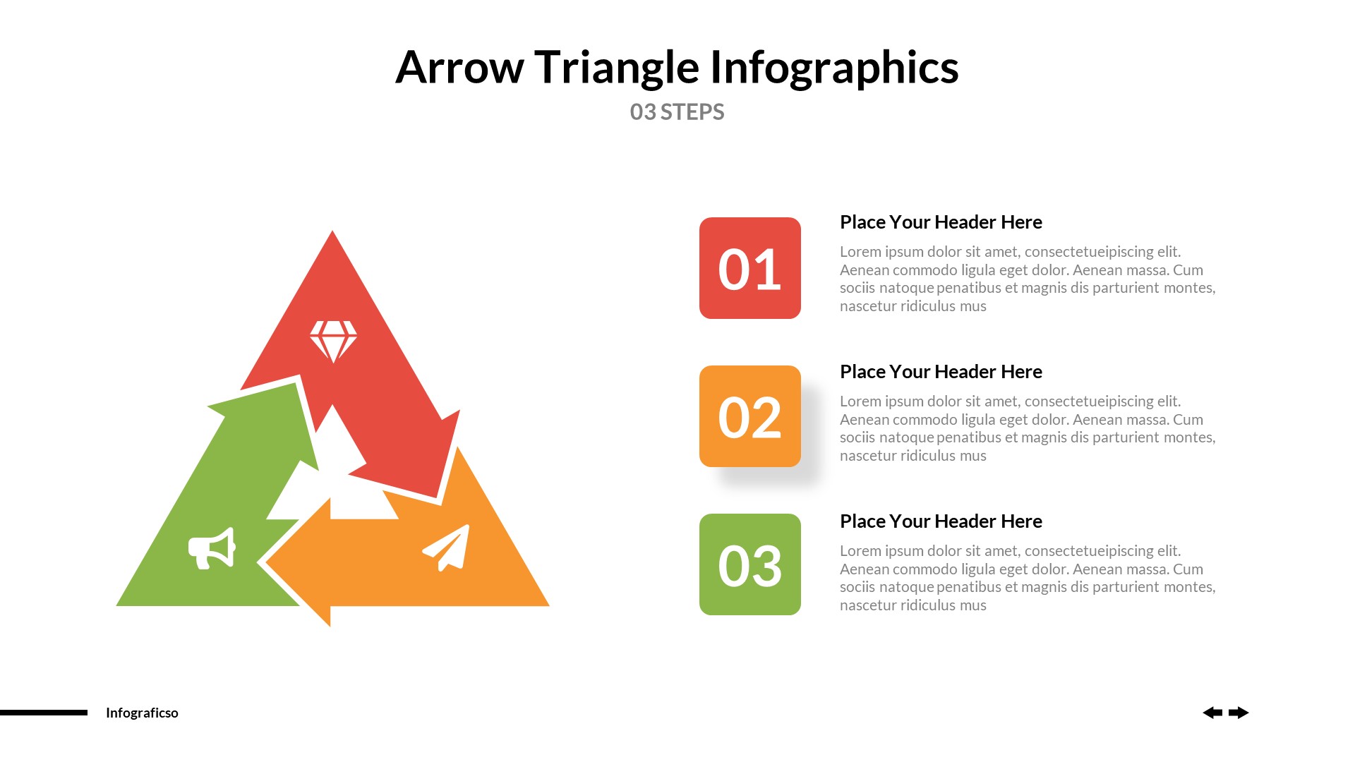 Arrow Infographics PowerPoint Presentation, Presentation Templates