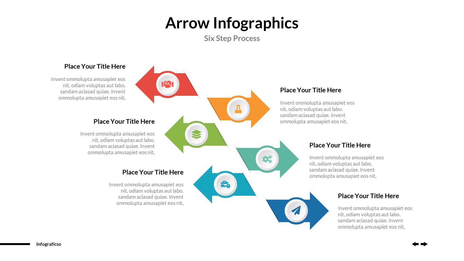 Arrow Infographics PowerPoint Presentation, Presentation Templates