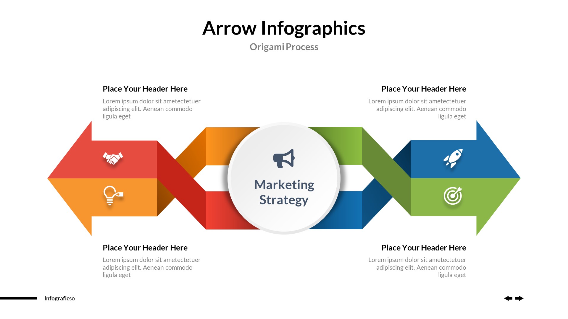 Arrow Infographics PowerPoint Presentation, Presentation Templates