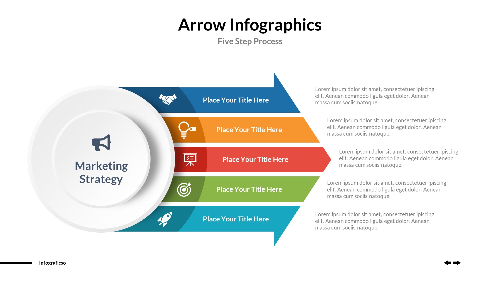 Arrow Infographics PowerPoint Presentation, Presentation Templates