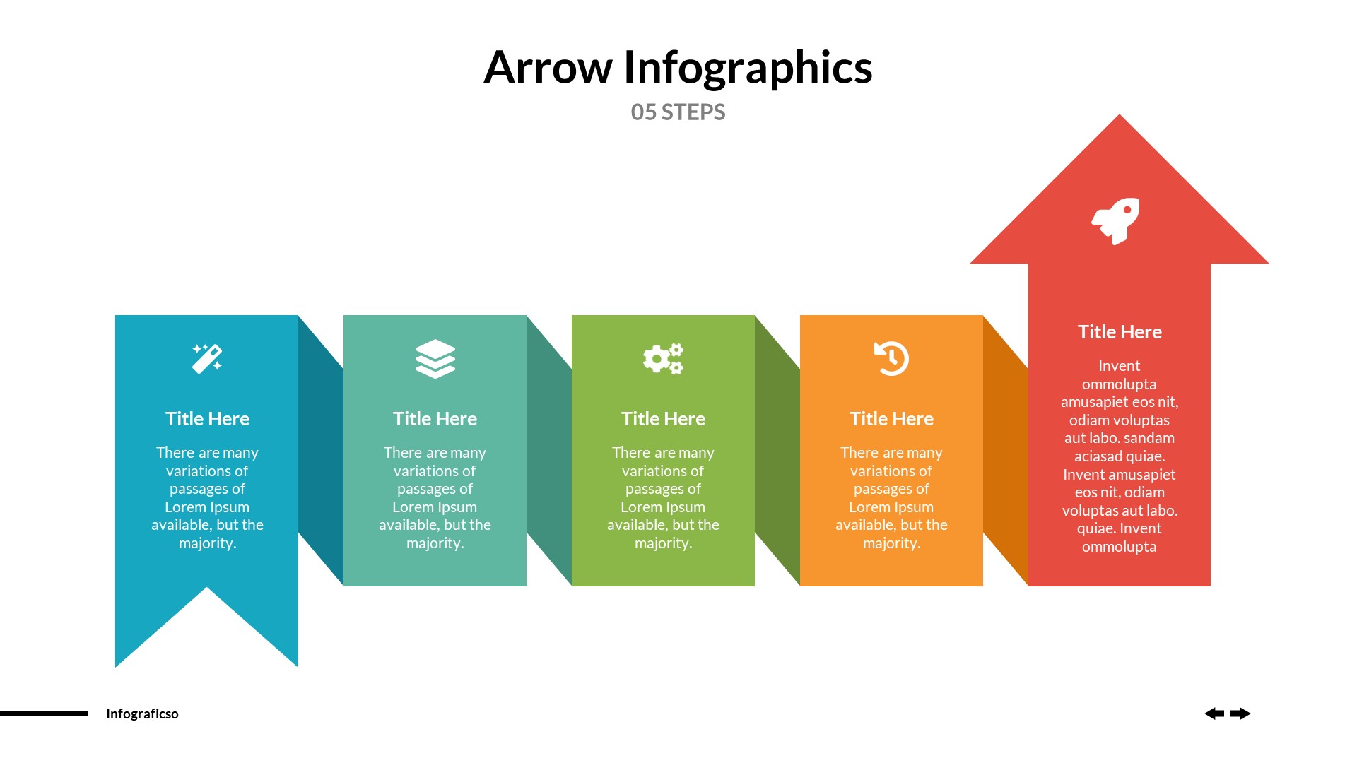 Arrow Infographics PowerPoint Presentation, Presentation Templates