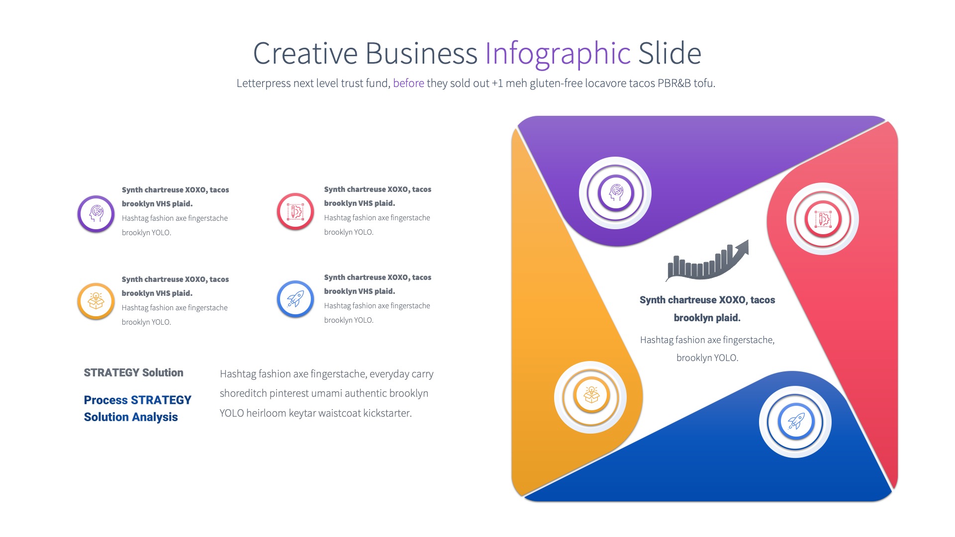Creative Business - PowerPoint Infographics Slides, Presentation Templates