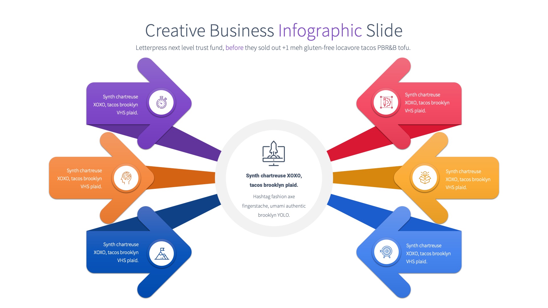 Creative Business - PowerPoint Infographics Slides, Presentation Templates