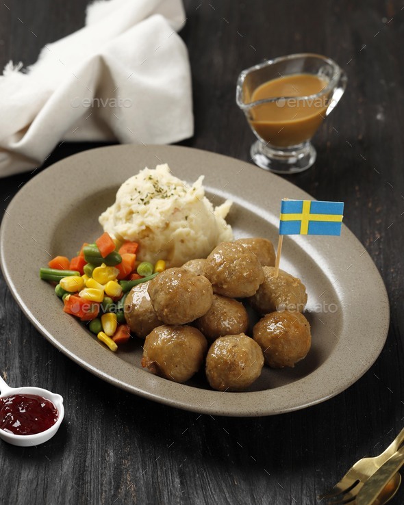 Ikea Swedish Meatball Stock Photo by ikadapurhangus | PhotoDune