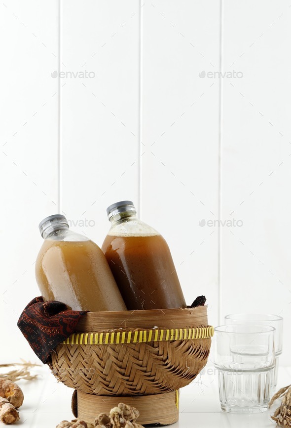 Indonesian Traditional Herbal Drink (Jamu) Stock Photo by ikadapurhangus