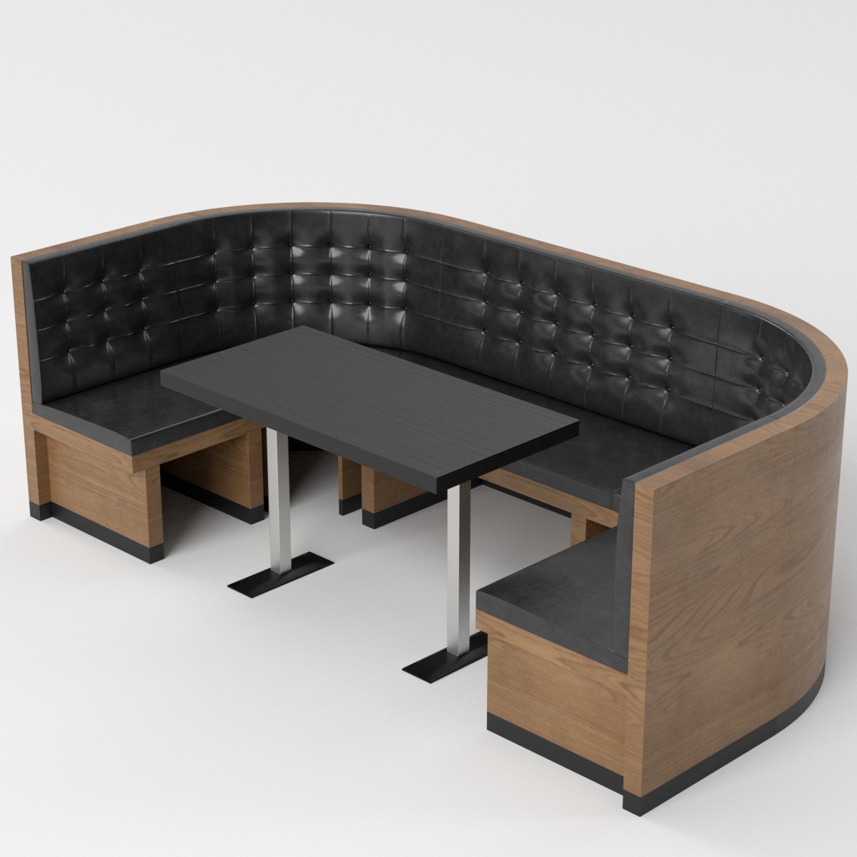 Diner booth set 4 by FrancescoMilanese85 | 3DOcean