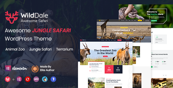 WildDale - Jungle Safari WordPress Theme by ThemetechMount | ThemeForest