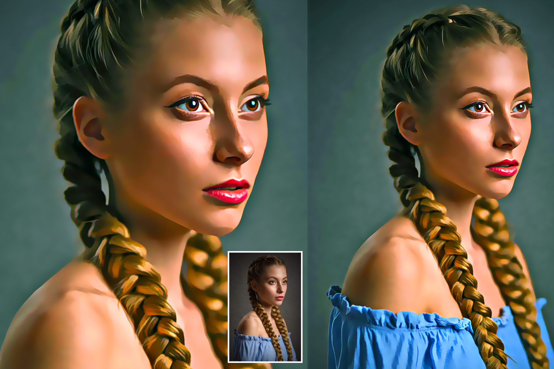 Vector Oil Paint Converter V.2, Add-ons | GraphicRiver